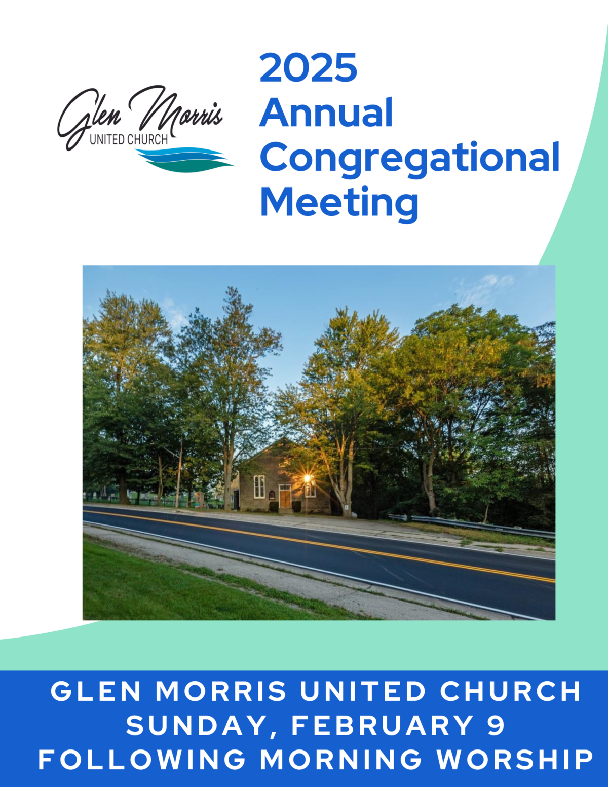 General Business for 2025 Annual Congregational Meeting | Glen Morris ...